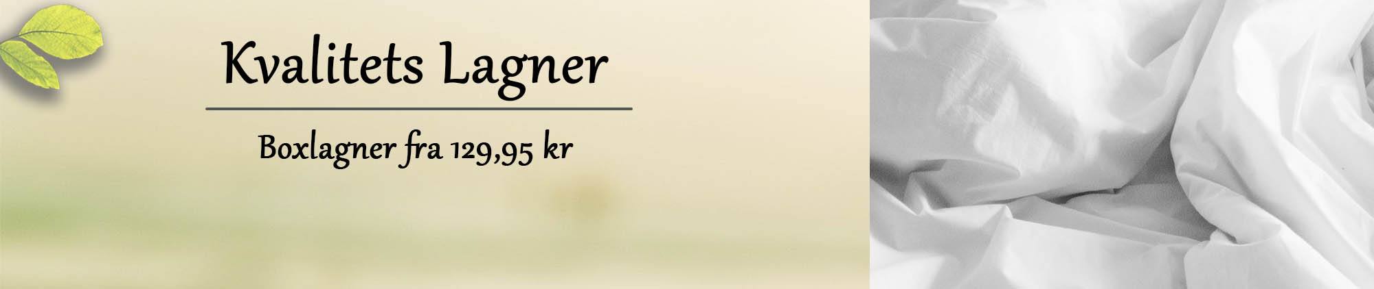 Kuvertlagner, boxlagner, stræklagner - Kæmpe udvalg af kvalitets lagner ...